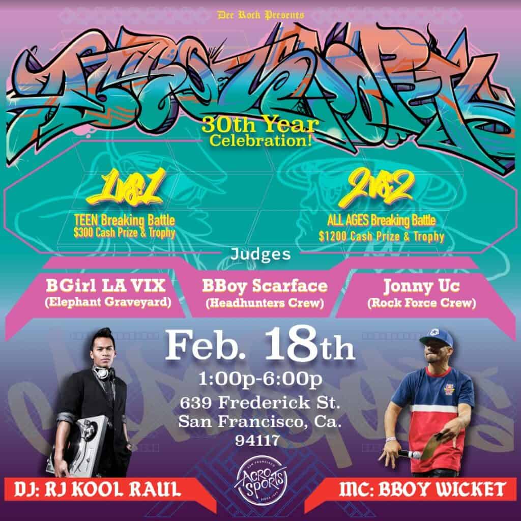 AcroSports 30th Year Celebration Breakdance Battle - AcroSports